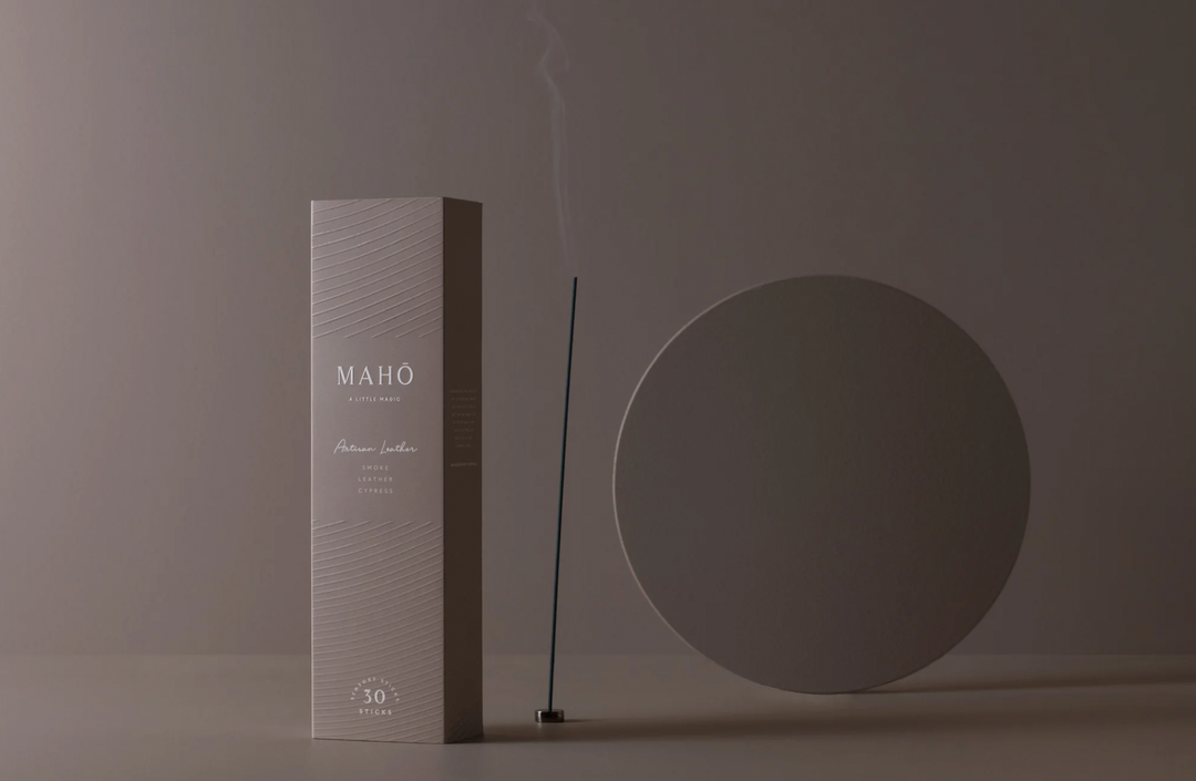 MAHŌ Incense and Burner Kit | Artisan Leather – Long Weekend Store